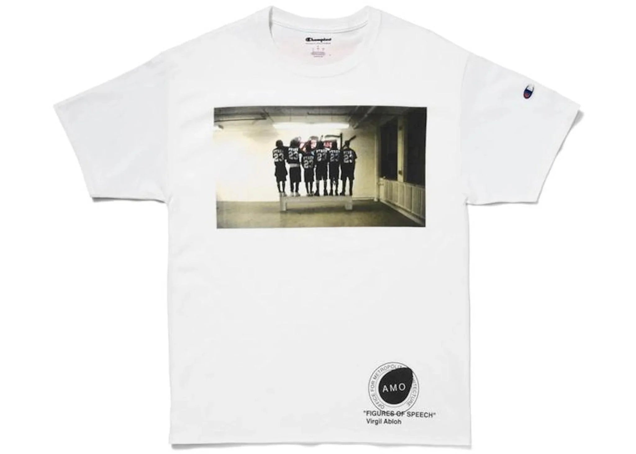 Virgil Abloh x MCA Figures of Speech Pyrex Team Tee White – Fresh In Deals